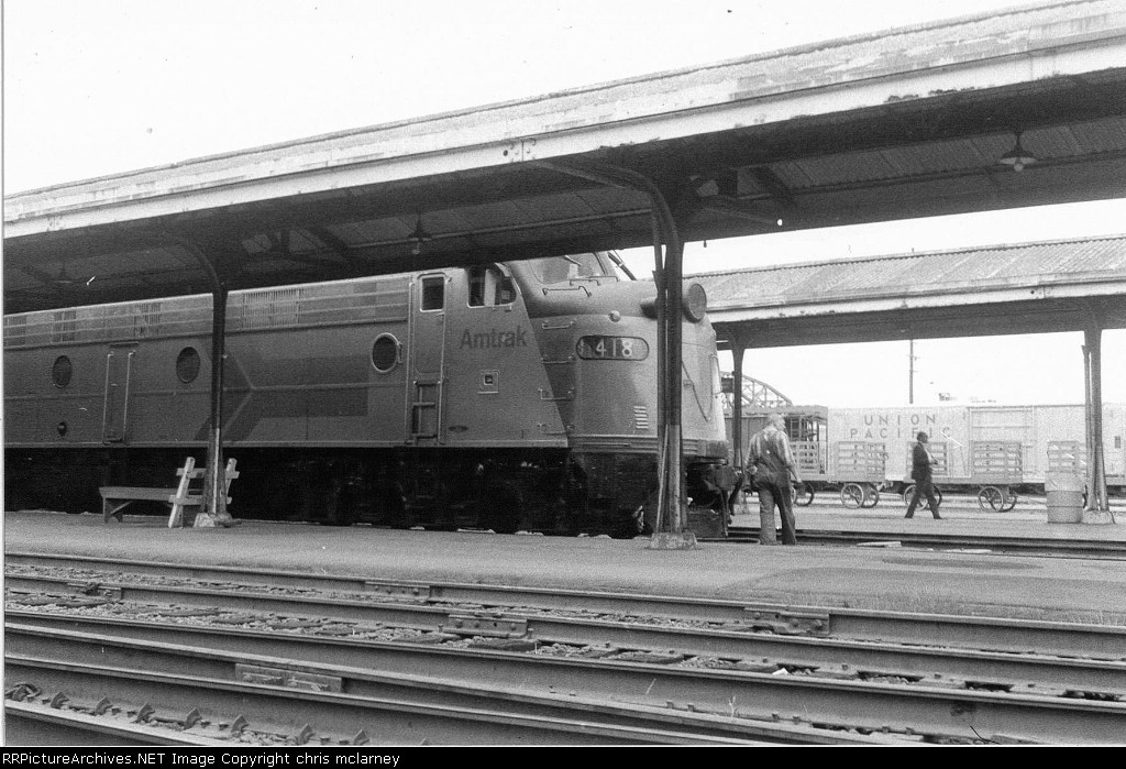 AMTK 418,south end depot 3.